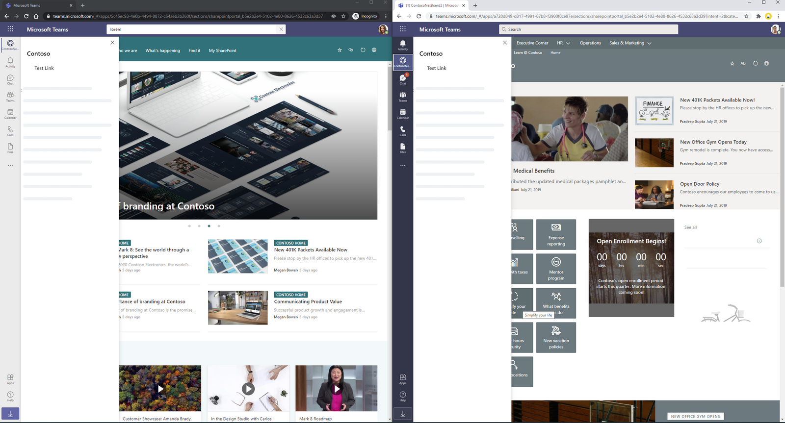 Setting Different Sites for Different Users in Microsoft Viva ...